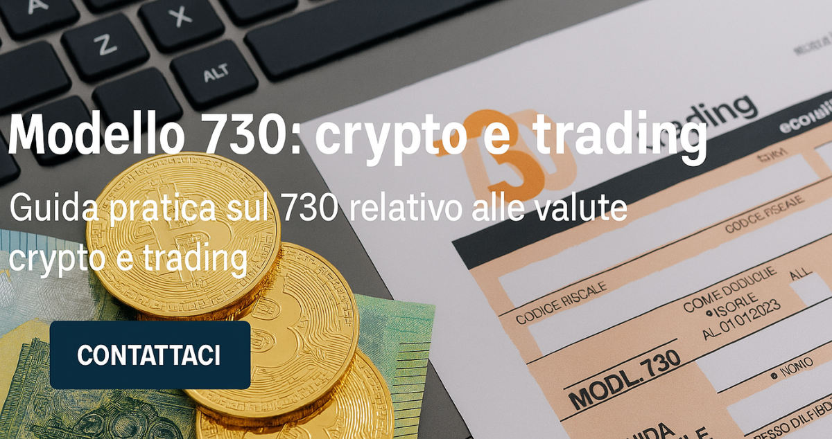 Modello 730 Crypto e Trading - CAF CGN Settimo